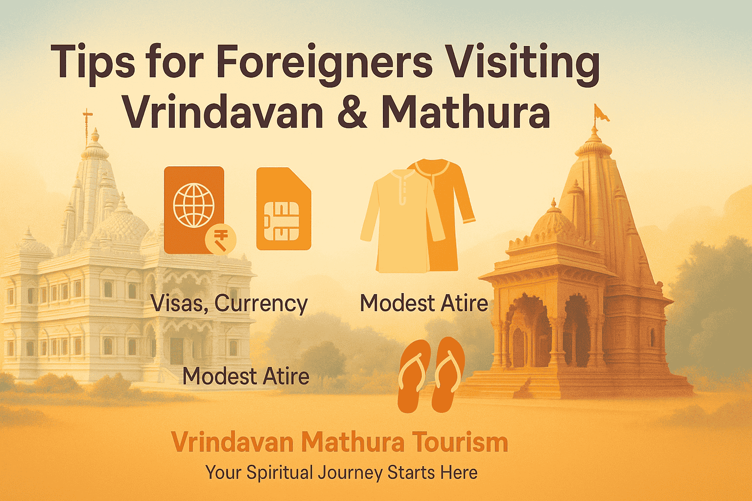 How to Visit Vrindavan Mathura As A Foreigner Safety Stay & Travel ...